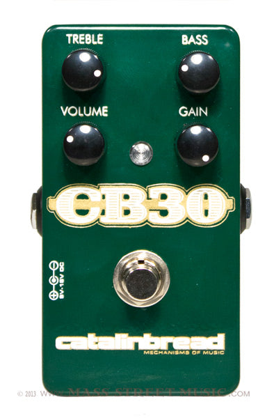 Catalinbread CB30 Overdrive Guitar Pedal | Mass Street Music