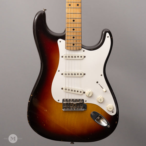 Fender Guitars - 1959 Stratocaster - 3-Tone Burst - Maple Neck - Vinta ...