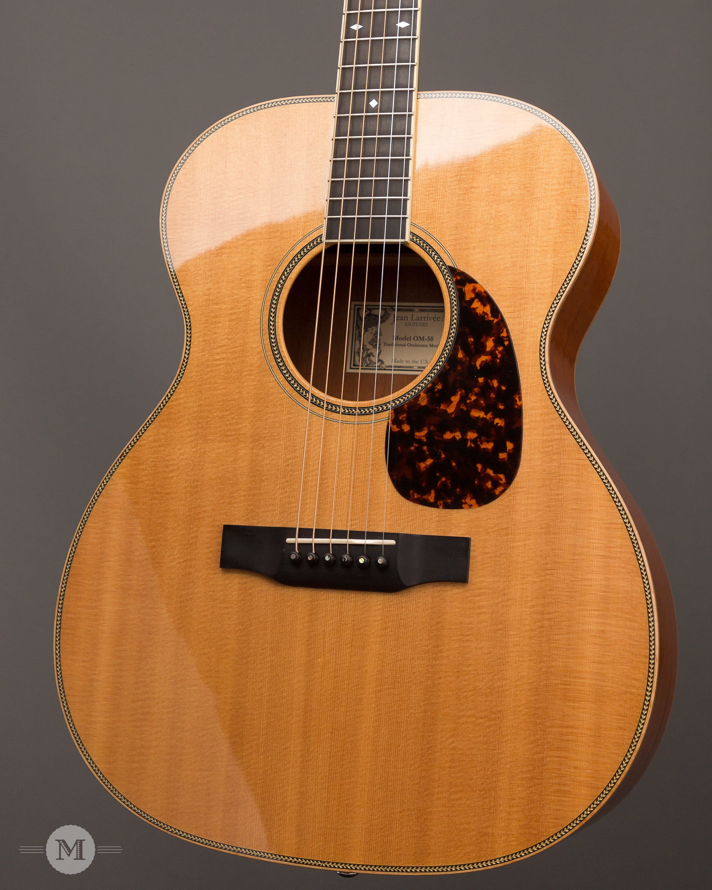 Larrivee Guitars - 2005 OM-50 Mahogany - Used | Mass Street Music