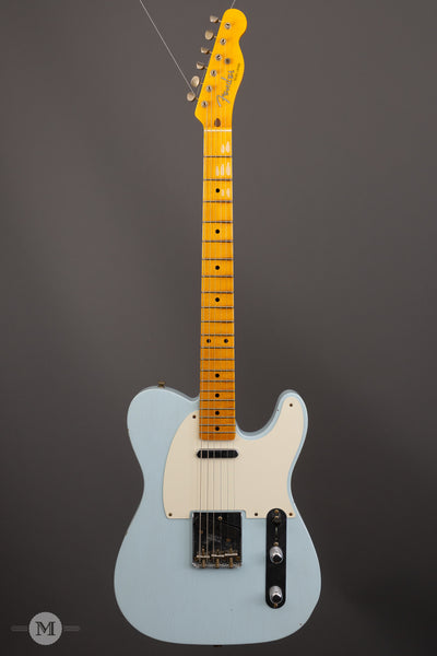 Fender Custom Shop - 2022 WW10 '55 Tele Journeyman relic - Sonic Blue ...