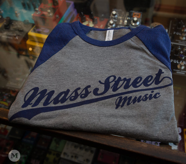 Mass Street Music - Baseball T-Shirt | Mass Street Music