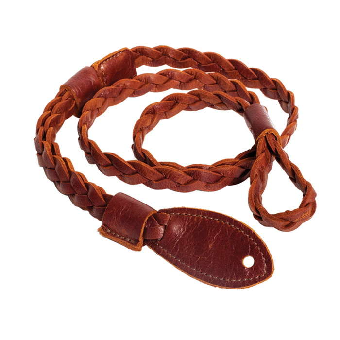 Henry Heller Straps - Capri Garment Leather Flat Braid Mandolin Strap ...