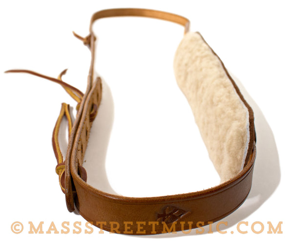 Leather Aces - Banjo Cradle Strap | Mass Street Music