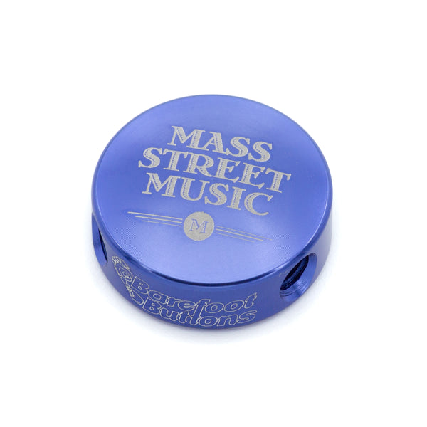 Barefoot Buttons V1 Mini - MSM Logo Dark Blue | Mass Street Music