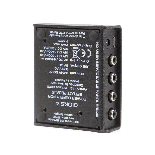 CIOKS Power Supply - C4e ‐ 4 Isolated Outputs | Mass Street Music