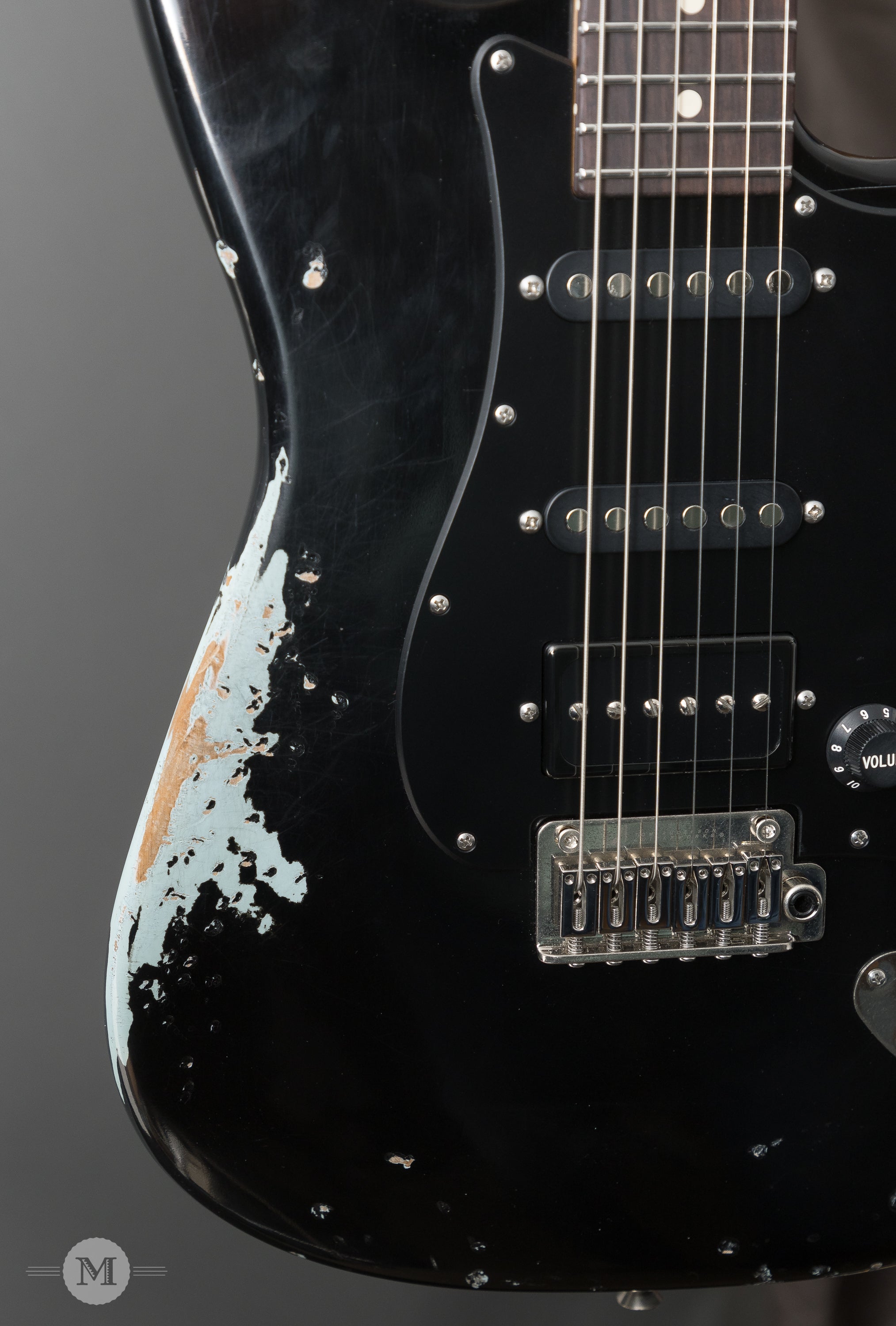 Tom Anderson Electric Guitars - Icon Classic - Black over Sonic Blue I ...