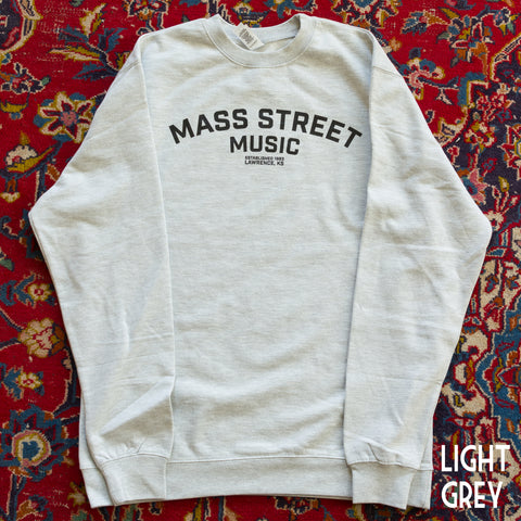 Mass Street Music - Block Logo Sweatshirt | Mass Street Music