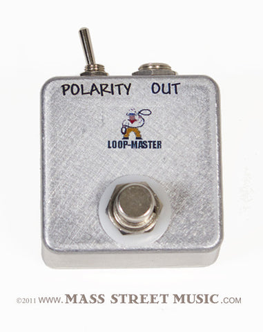 Loop-Master Mini Tap Tempo Switch Effects Pedal | Mass Street Music